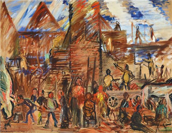 Niels William Scharff | the building of Bjerresjöholm | MutualArt