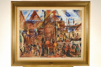 Niels William Scharff | the building of Bjerresjöholm | MutualArt