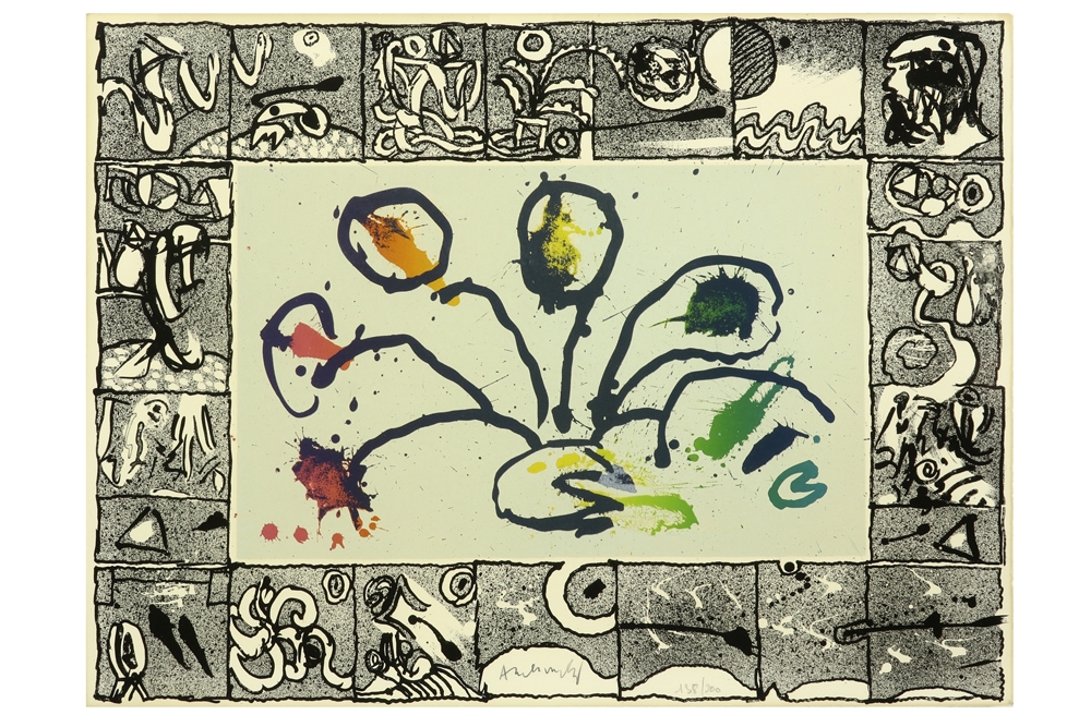 Pierre Alechinsky | “Fleurs” | MutualArt