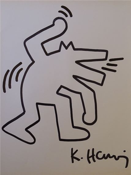 Keith Haring | Dogs | MutualArt