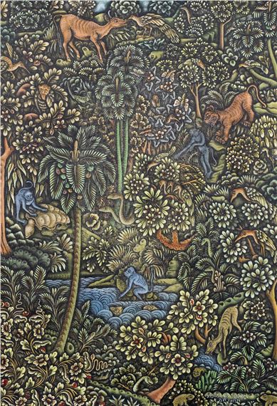 Ida Bagus Made Togog | A story from the Tantri Kamandaka: monkeys and ...