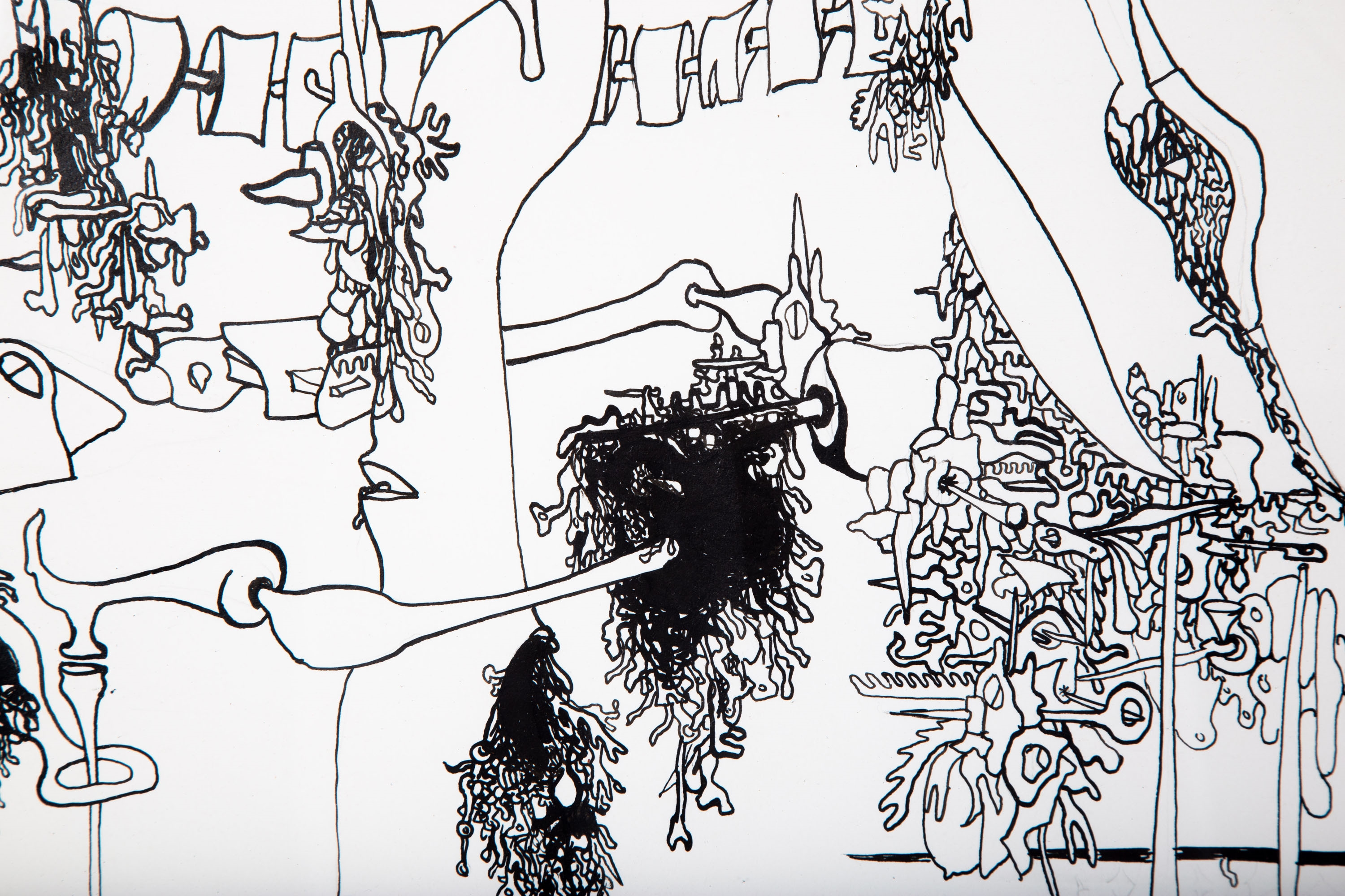 Yves Tanguy | Ink Drawing (1951) | MutualArt