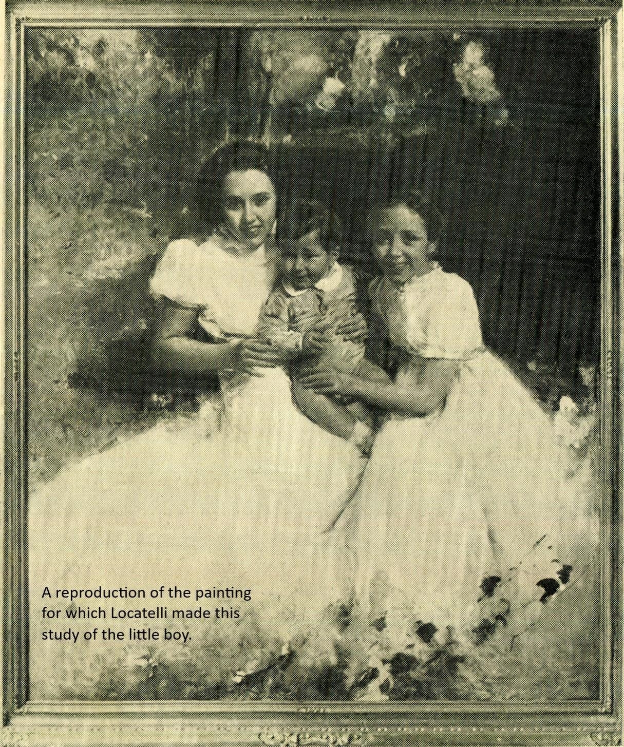 Romualdo Locatelli | Portrait of a boy from Rome (1938) | MutualArt