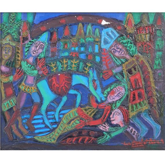 Louis Marchand des Raux | Roi de profil | MutualArt