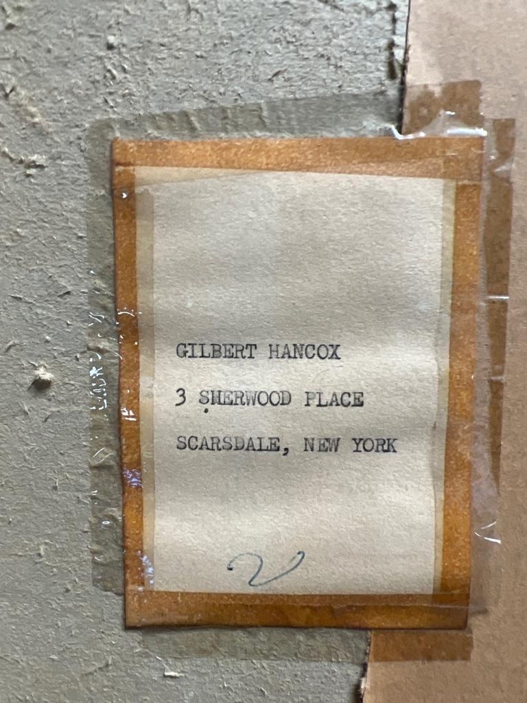 Gilbert Hancox | mural study illustration for latex factory, New York ...