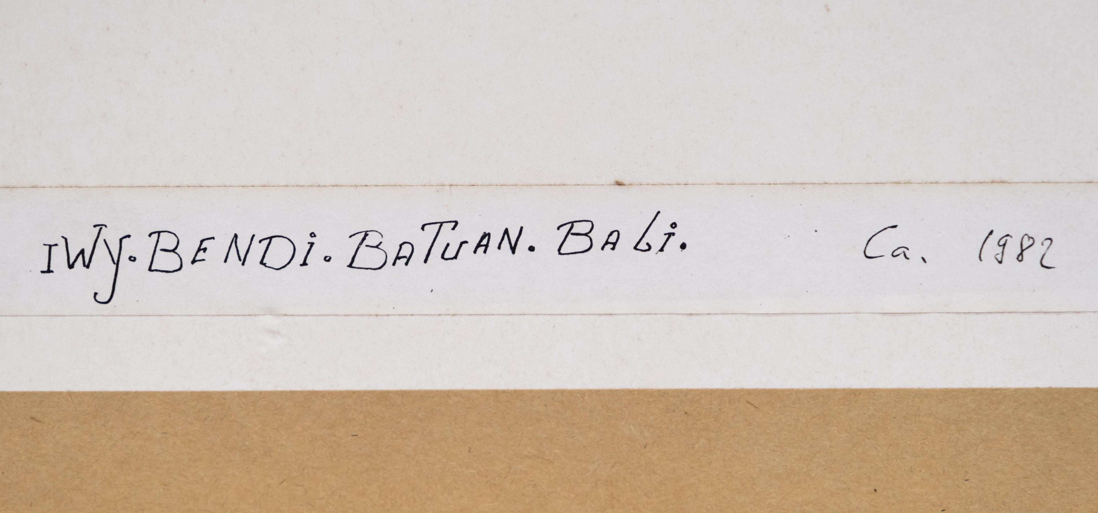 Wayan Bendi | A lively scene in Bali | MutualArt