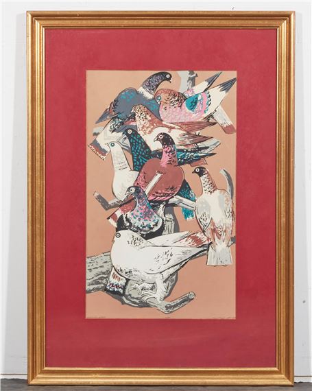 Millard Sheets | Startled Birds, circa 1945 (Circa 1945) | MutualArt