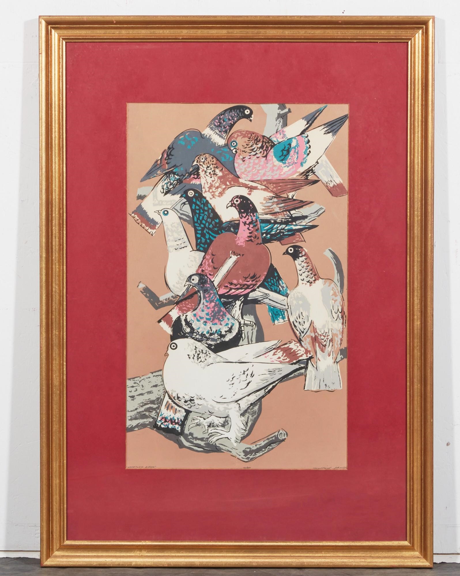 Millard Sheets | Startled Birds, circa 1945 (Circa 1945) | MutualArt