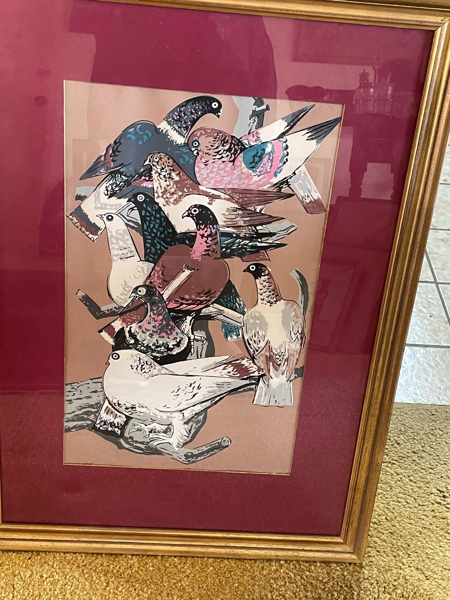 Millard Sheets | Startled Birds, circa 1945 (Circa 1945) | MutualArt