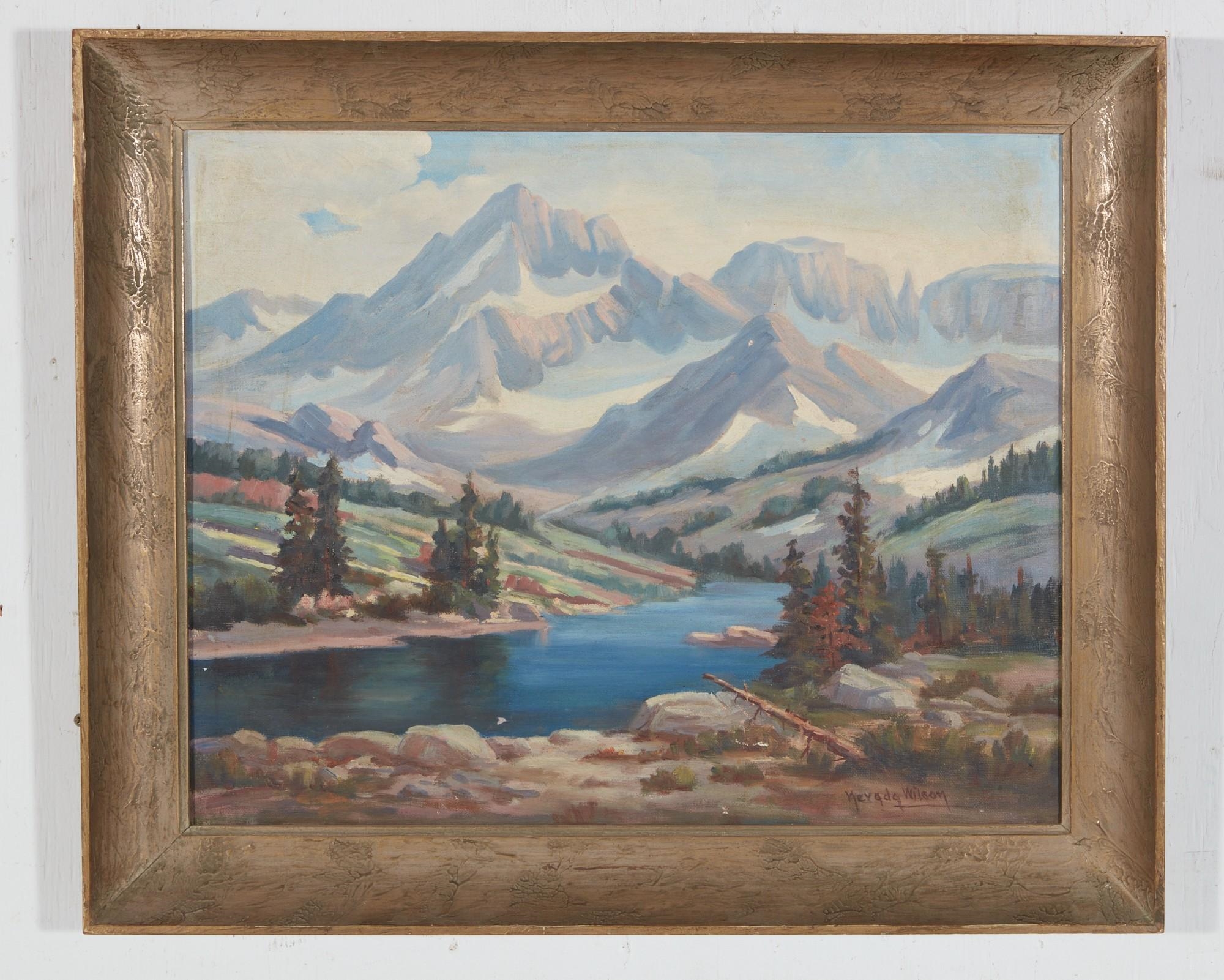 Nevada Wilson | Mountainous landscape | MutualArt