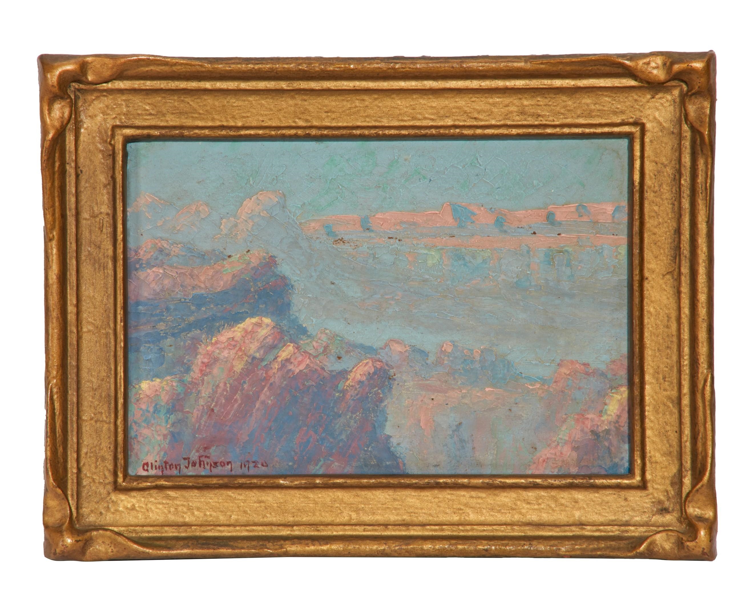 Clinton Johnson | Mountain landscape, 1920 (1920) | MutualArt