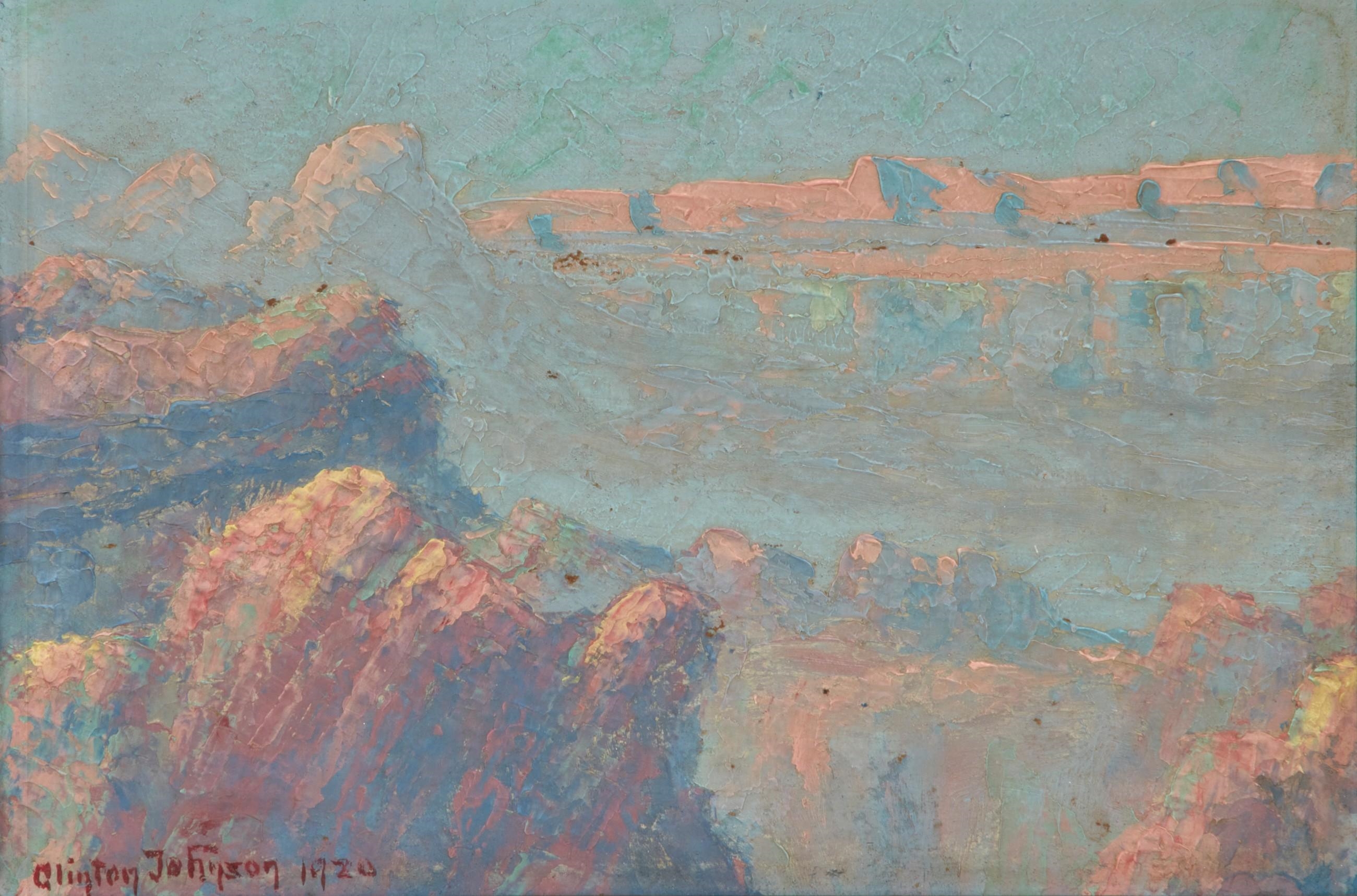 Clinton Johnson | Mountain landscape, 1920 (1920) | MutualArt