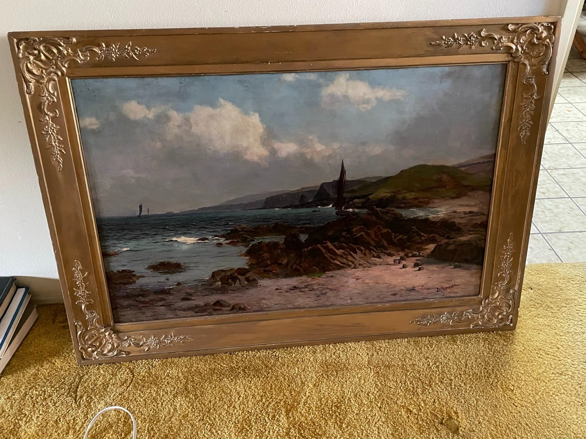 Duncan Cameron | Coastal scene | MutualArt