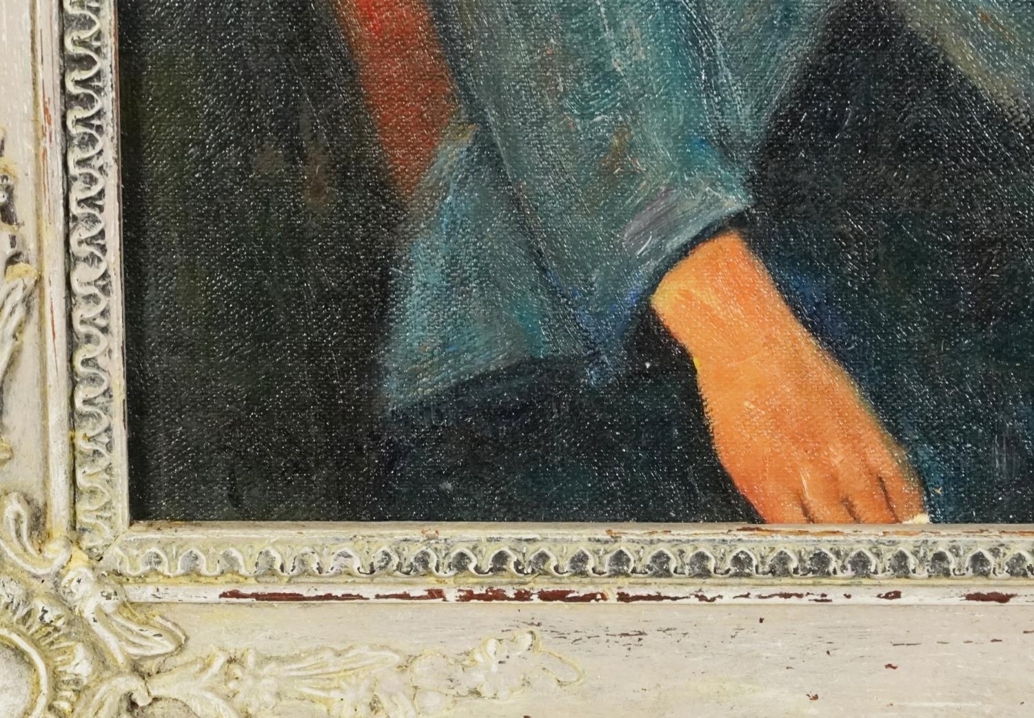 Amedeo Modigliani | Three quarter length portrait of a seated male ...