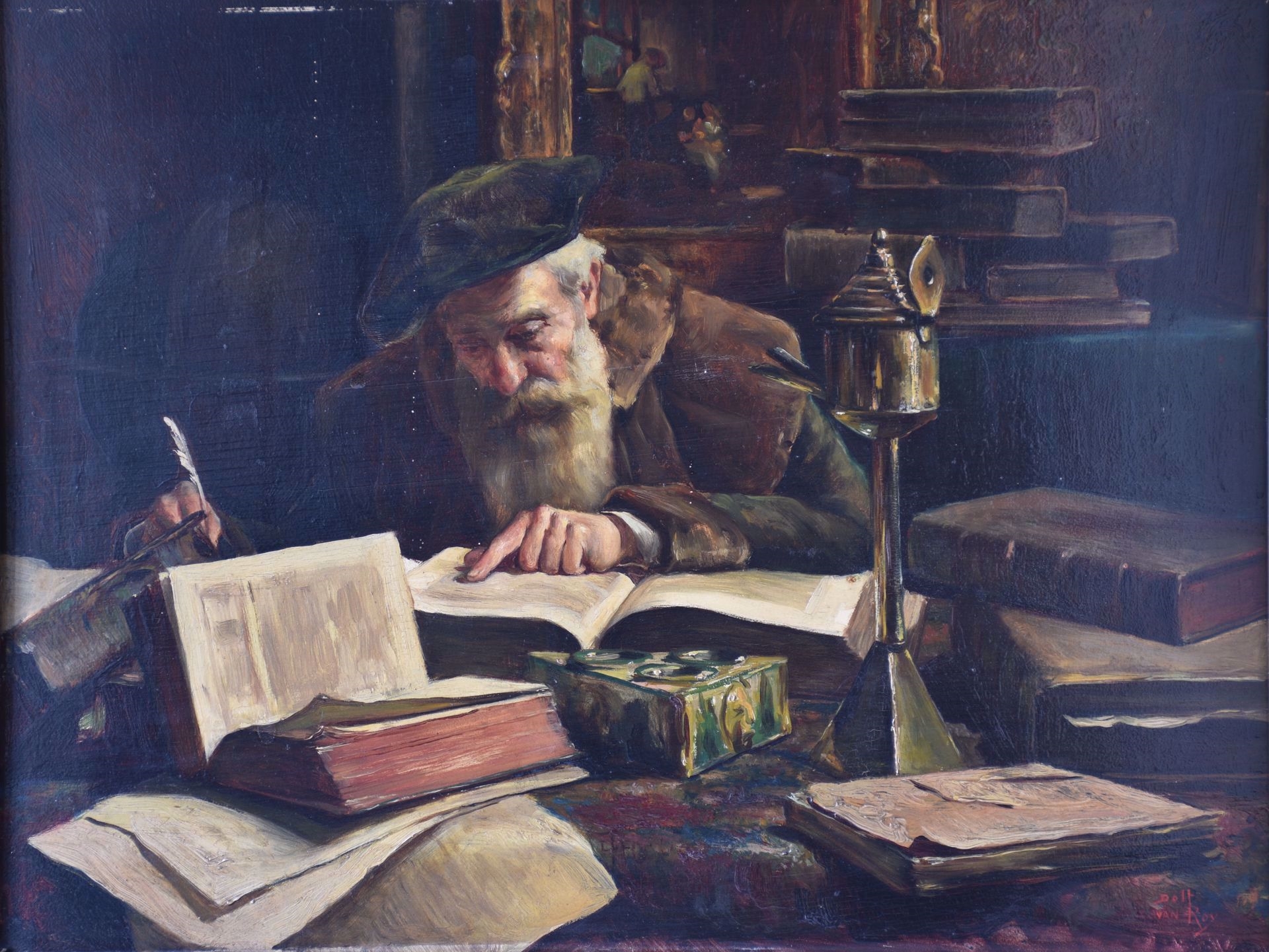 Dolf Van Roy | The scholar | MutualArt