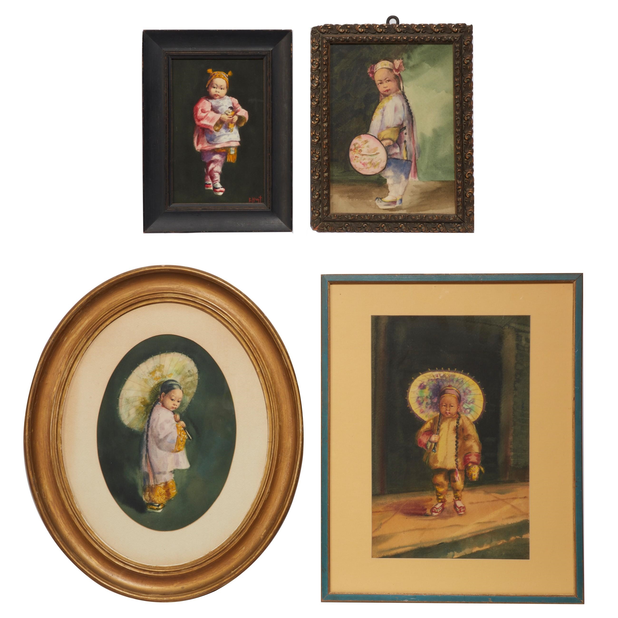 Esther Anna Hunt | Children in traditional costume (4) | MutualArt