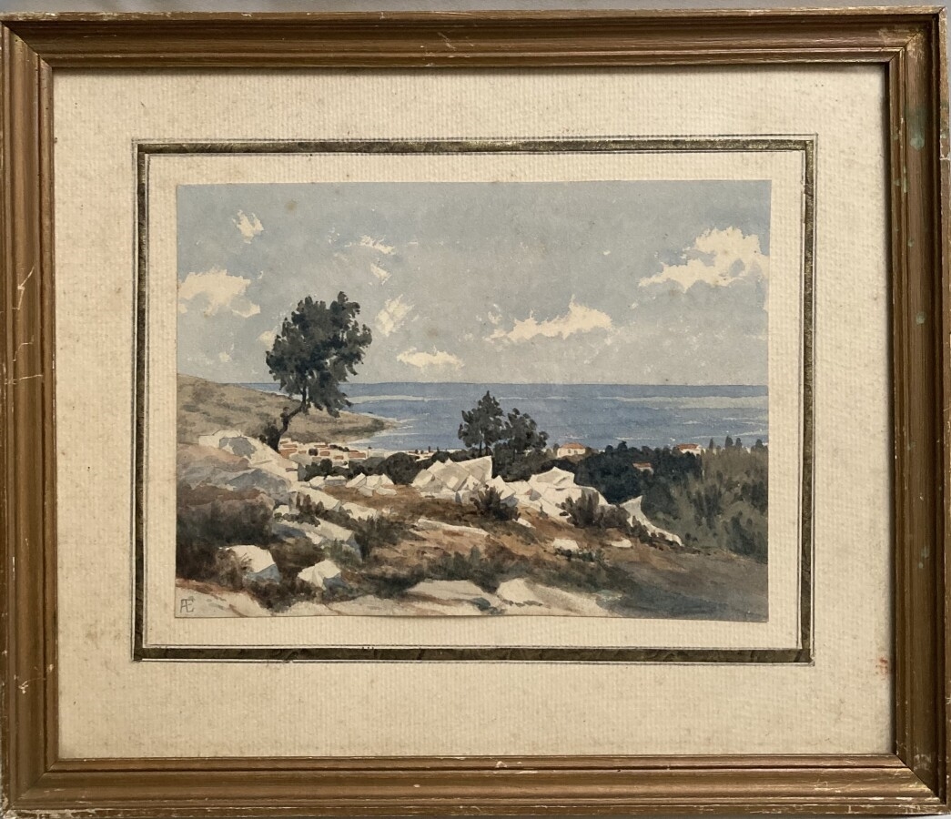 Adrien FINOT | MENTON VUE DU CAP MARTIN | MutualArt