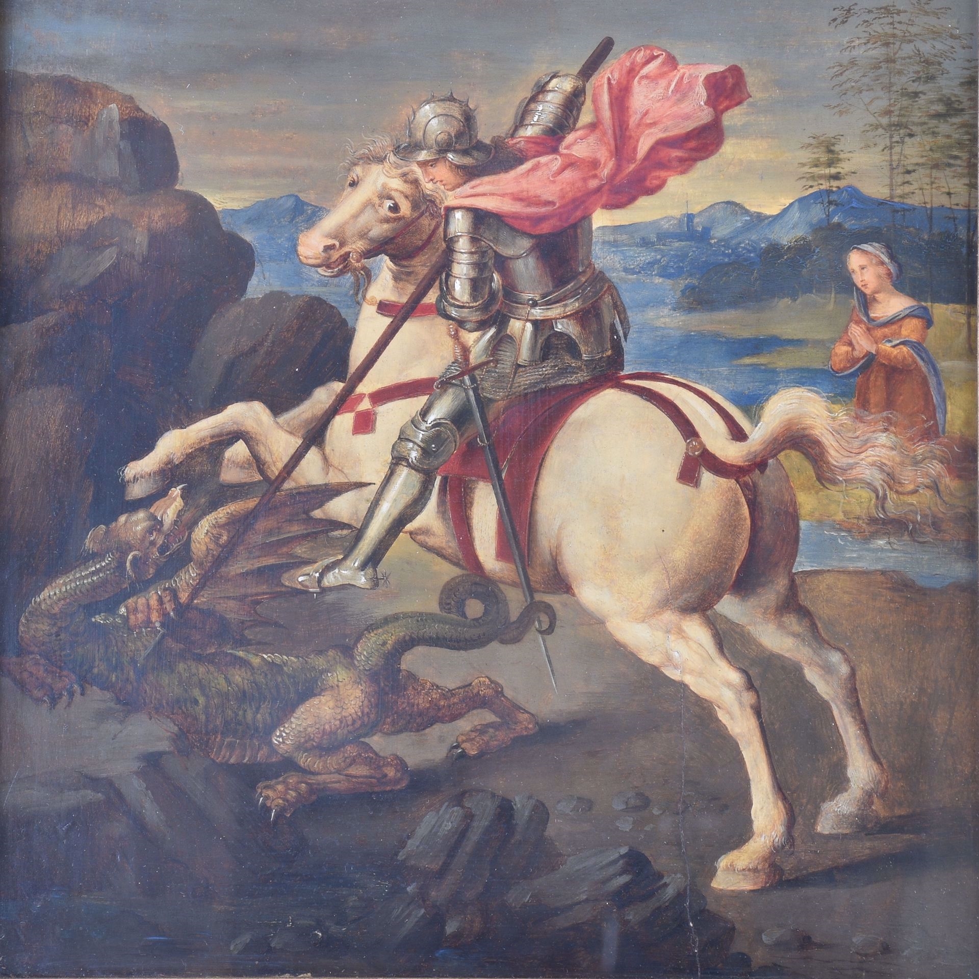 Saint George And The Dragon