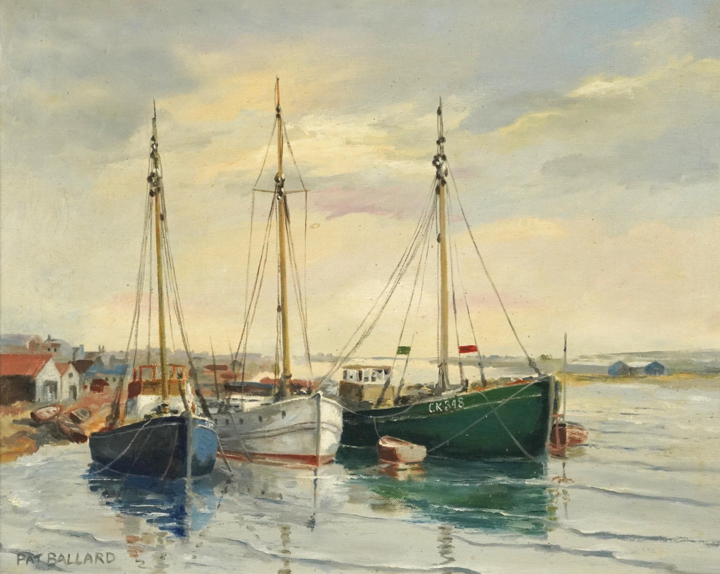Paul Ballard | Three fishing boats (1977) | MutualArt