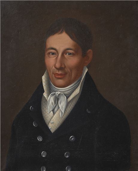 Charles Delin | PORTRAIT OF CAPTAIN MULLENS (Circa 1810) | MutualArt