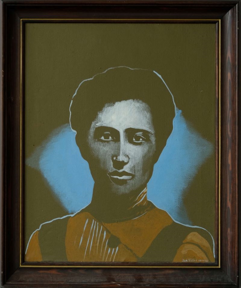 Antoni Fałat | Female Portrait (1995) | MutualArt