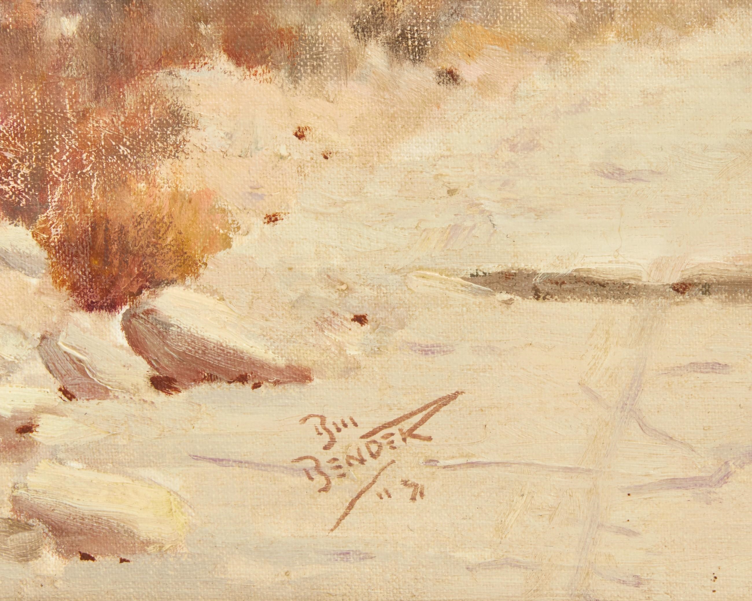 Bill Bender | Desert landscape, 1971 (1971) | MutualArt