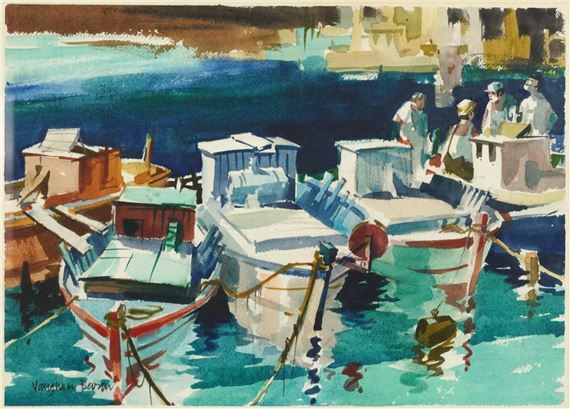 Vaughan Bevan | Fishing boats | MutualArt