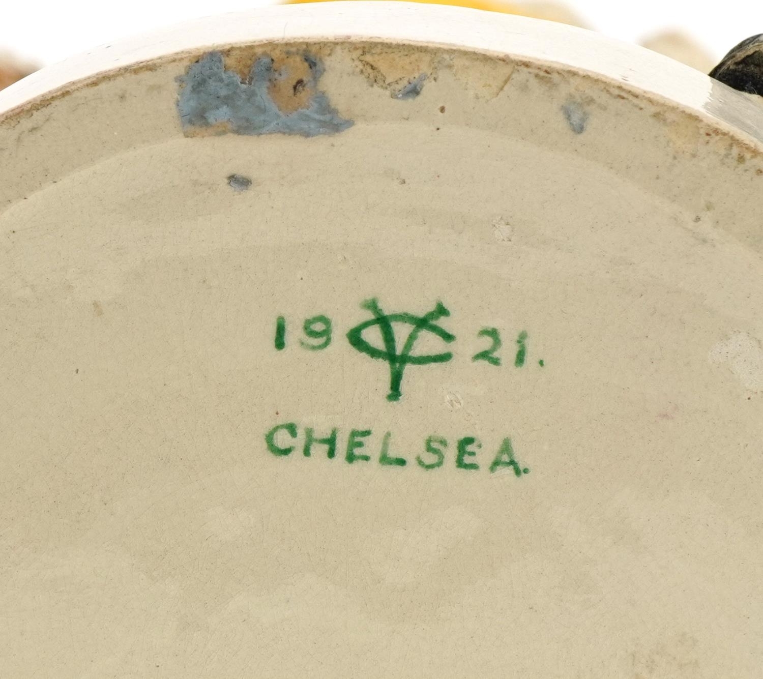 Charles Vyse | Chelsea Pottery figurine of a mother with child holding ...