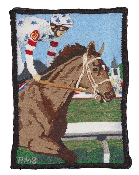 Raymond Materson | Untitled (Race Horse) | MutualArt