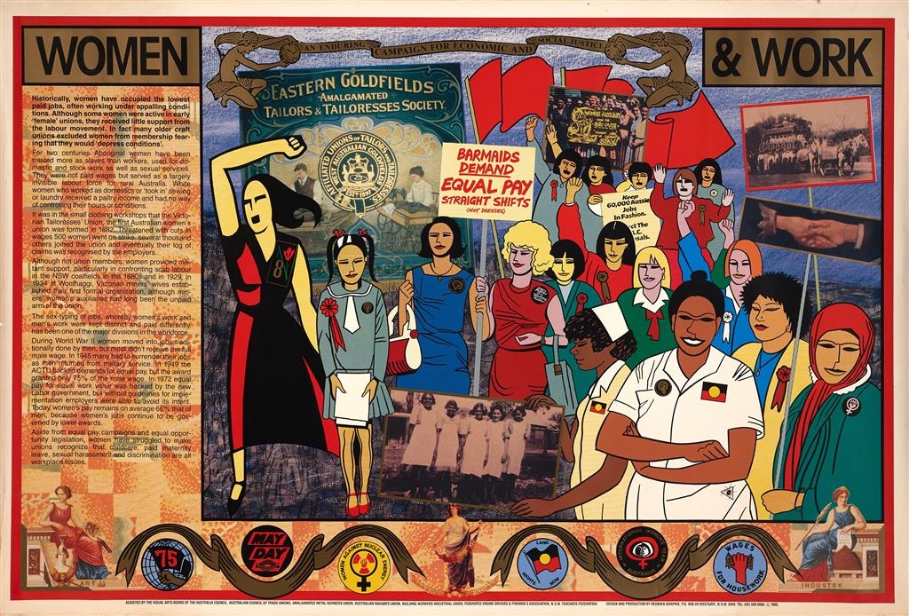 Michael Callaghan | Women and Work (1988) | MutualArt