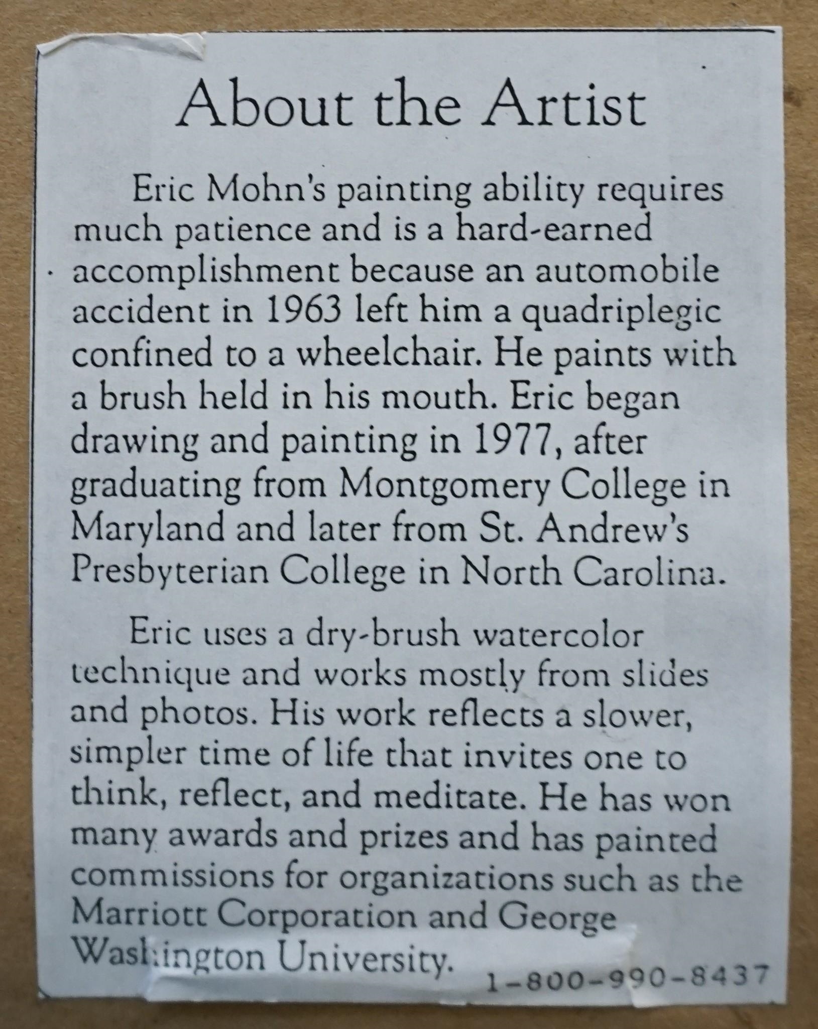 Eric Mohn | Eric Mohn (20th Century) | MutualArt