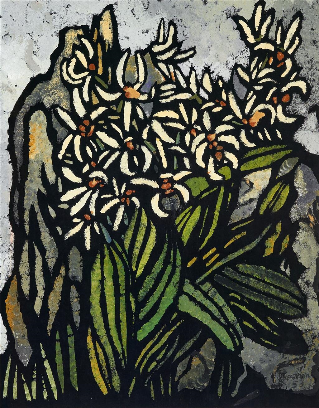 Margaret Preston | Rock Lillies | MutualArt