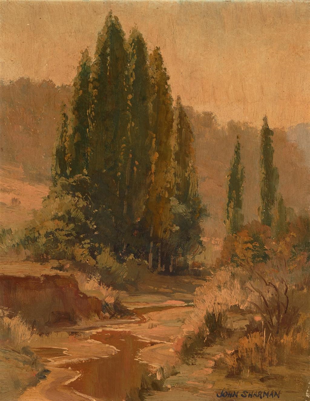 John Sharman | Gums and Ranges, South Coast (1983) | MutualArt