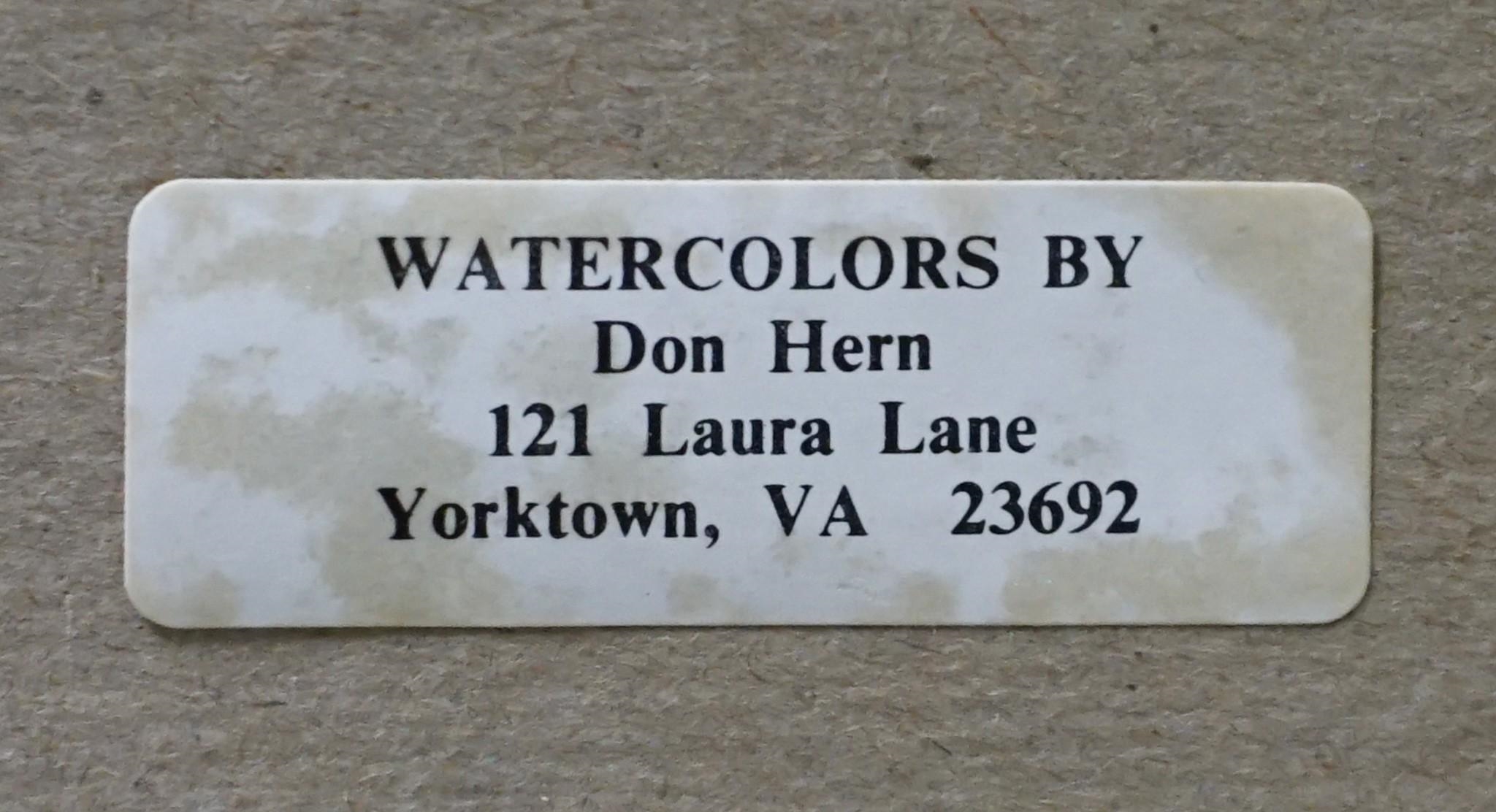 Don Hern | Don Hern American 20th Century (20th Century) | MutualArt