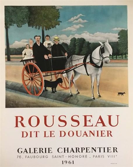 Henri Rousseau | Poster (1961) | MutualArt