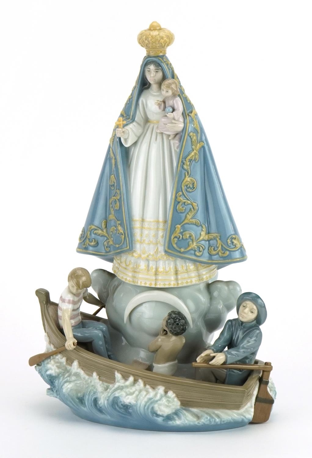 Lladró S.A | Lladro Our Lady of Caridad del Cobre figure group | MutualArt