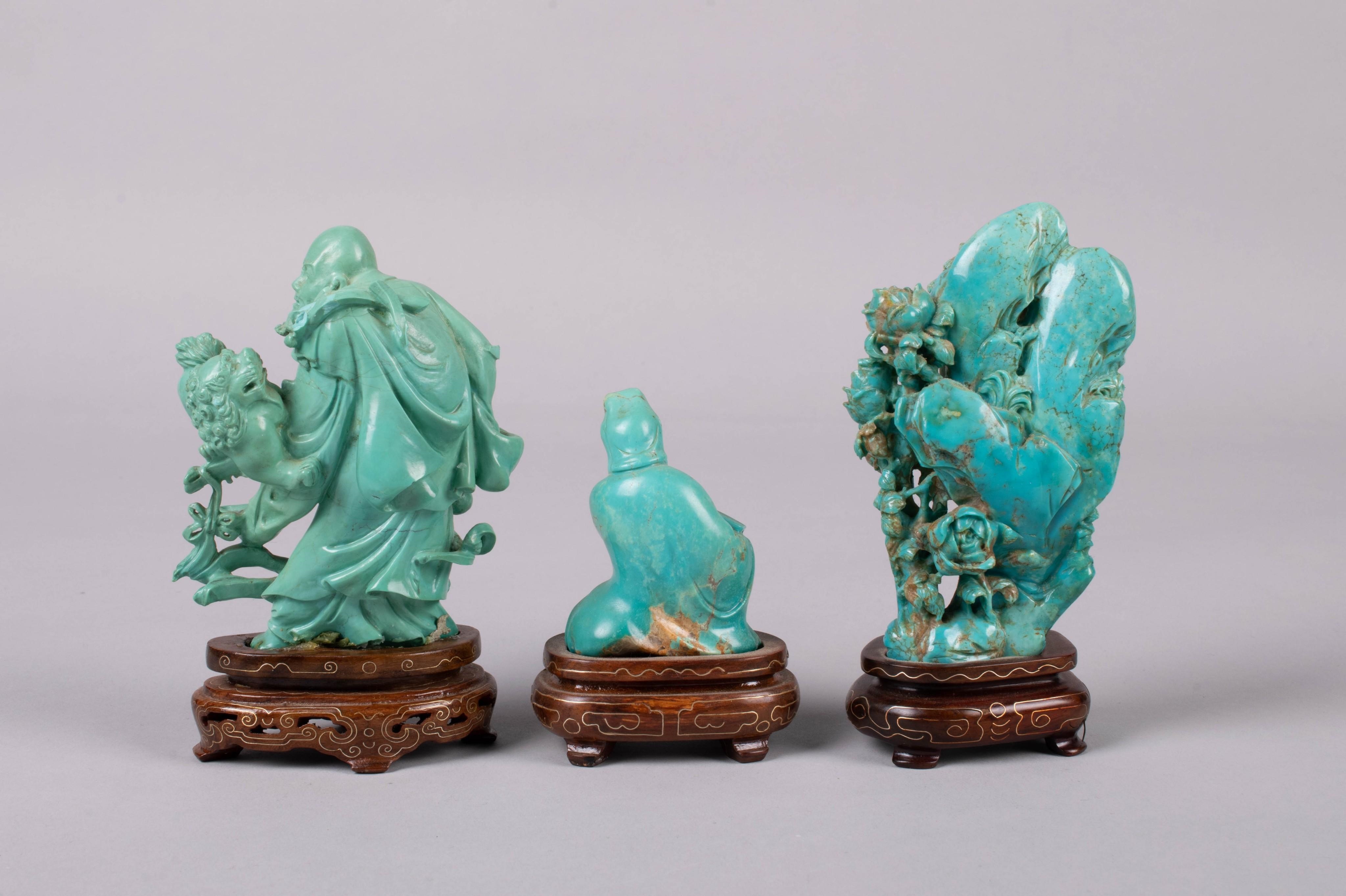 Chinese School | including a figure of Han Xiangzi playing a lute (not ...