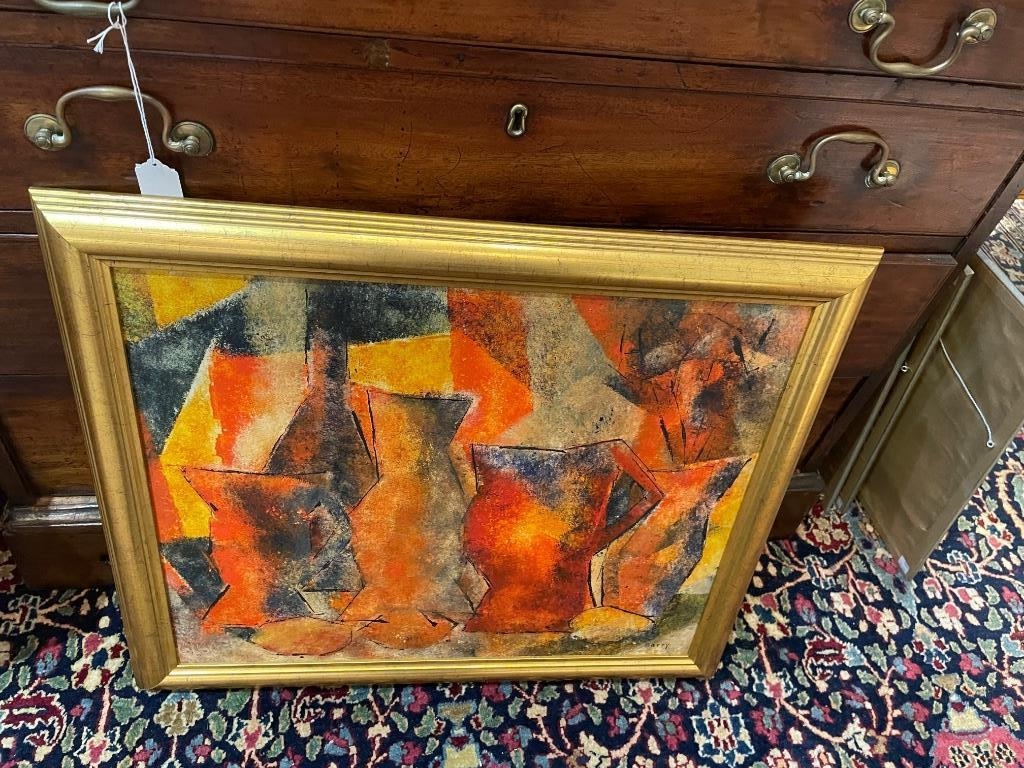 Frank Barry | A PAIR OF ABSTRACT WORKS (1913) | MutualArt