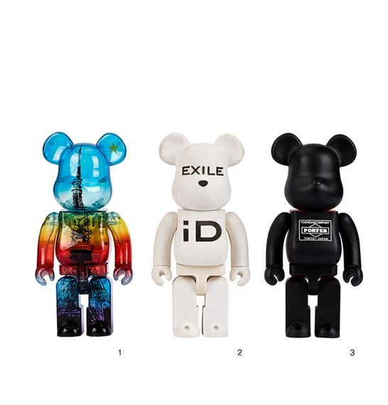 Be@rbrick | Be@rbrick Tokyo Tower 55th Anniversary Magic Time 400%, Be@rbrick EXILE iD 400%, Be ...
