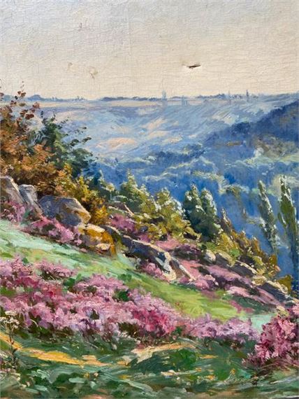 Alphonse Henri Mazard | Alphonse Henri MAZARD (1865-1939) Landscape Oil ...