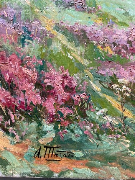 Alphonse Henri Mazard | Alphonse Henri MAZARD (1865-1939) Landscape Oil ...