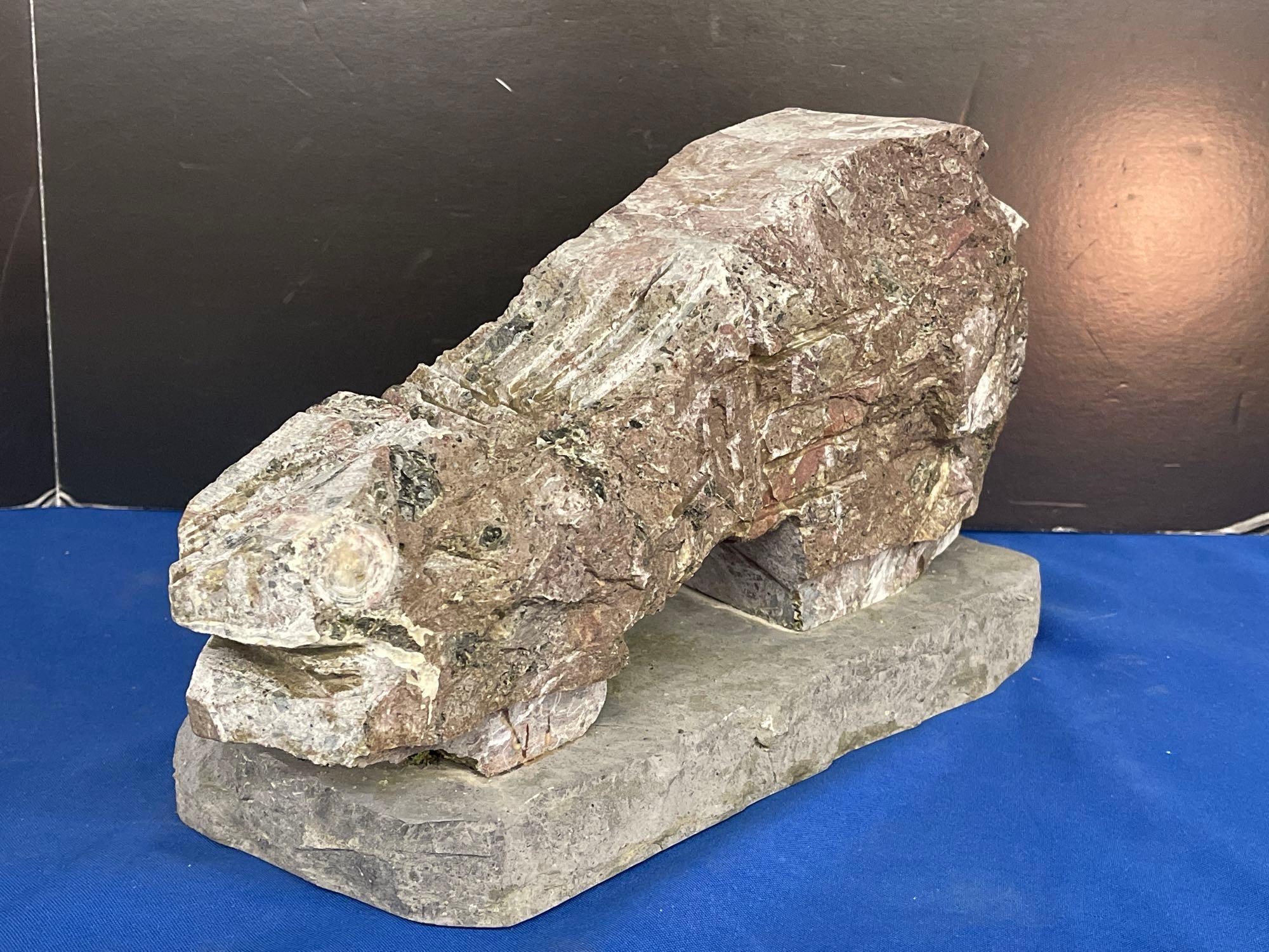 Richard H. Bailey | Carved Abstract Cat Sculpture | MutualArt