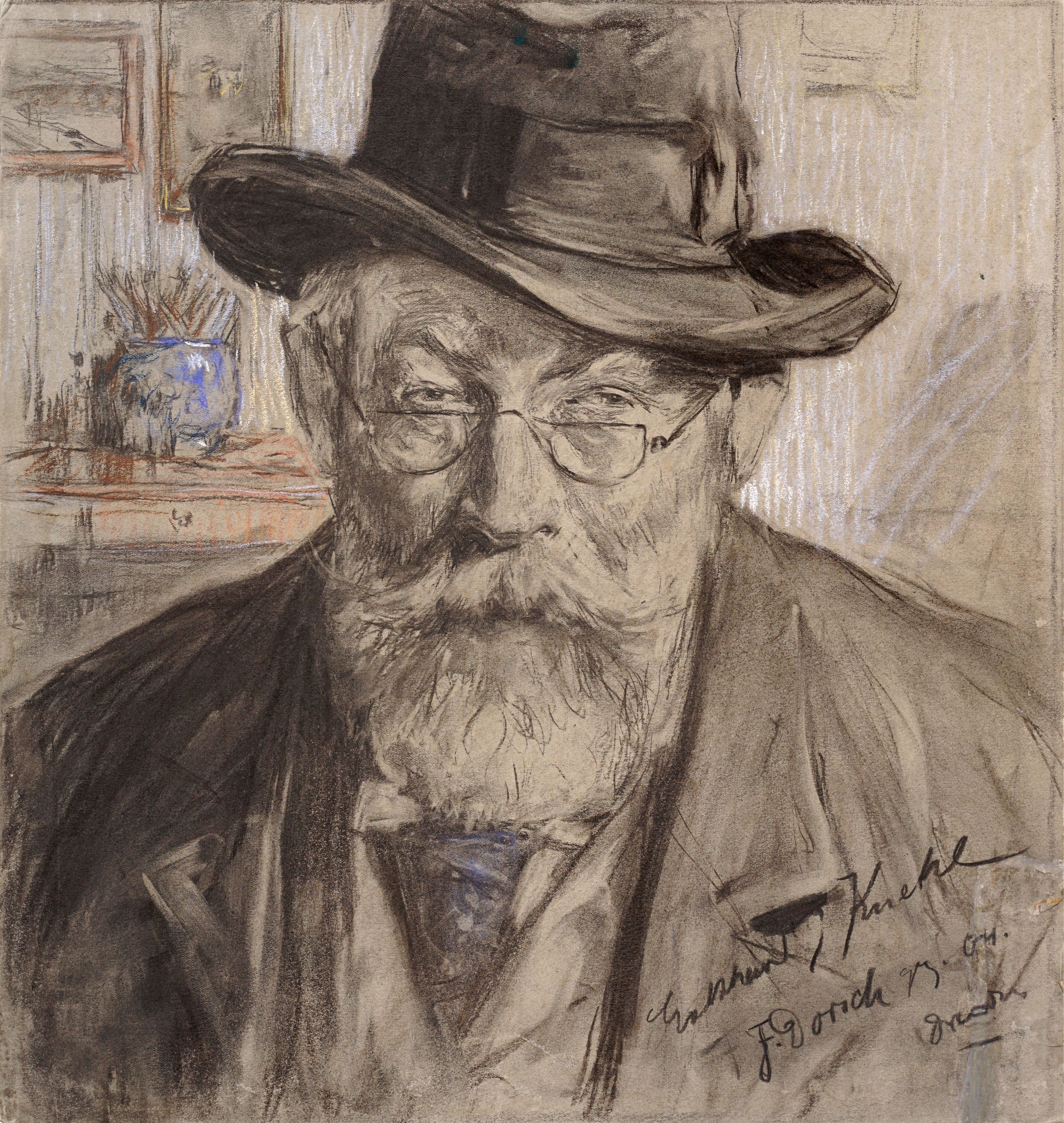 Ferdinand Dorsch | Porträt Gotthard Kuehl (1904) | MutualArt