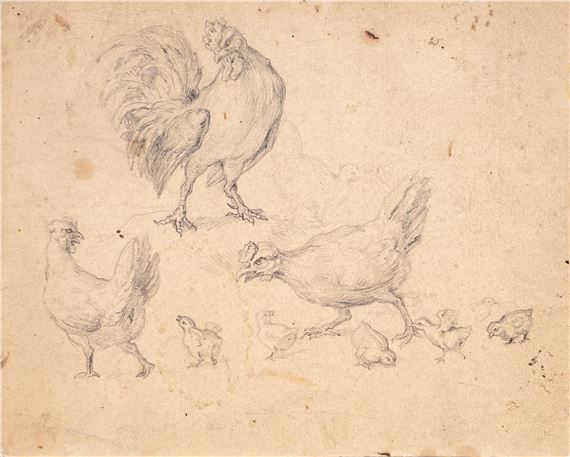 Emil Gottlieb Schuback | Emil Gottlieb Schuback, Vier Tierstudien ...