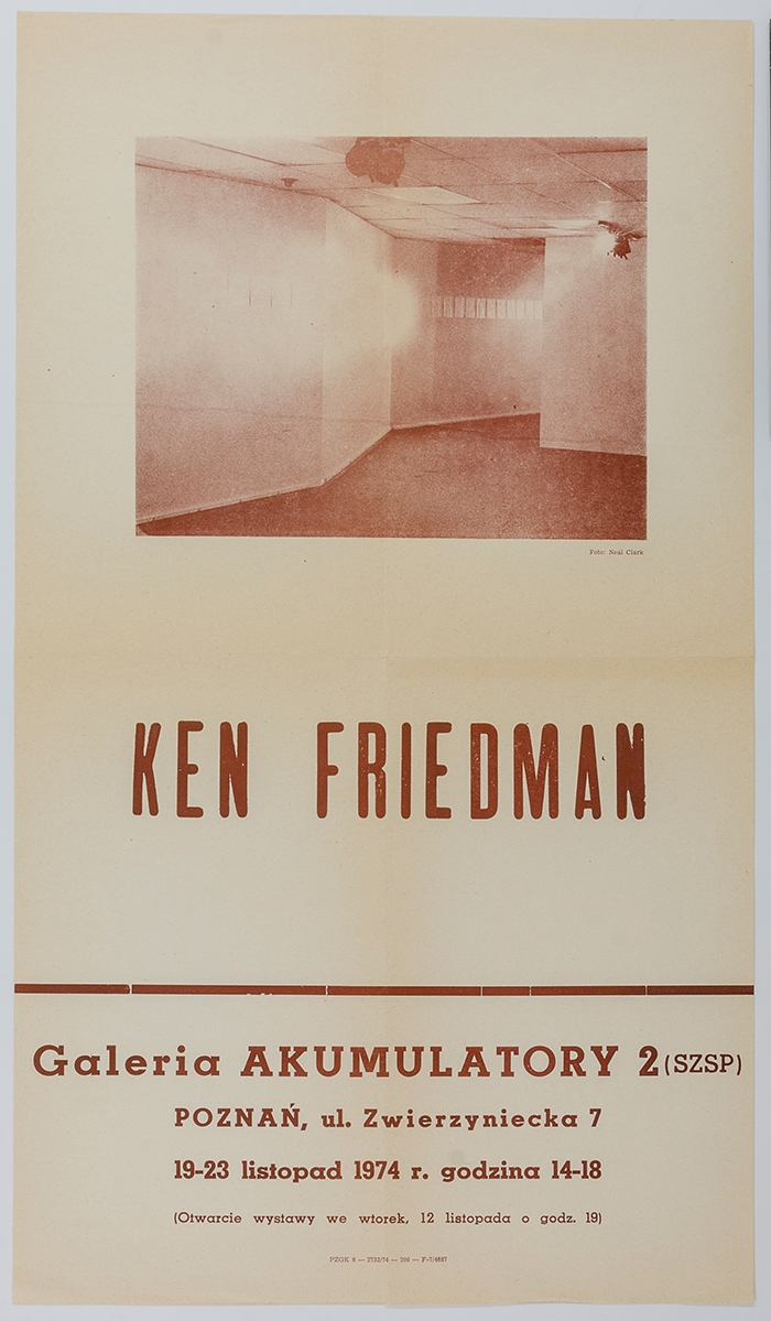 Ken Friedman | Sammlung (1973 - 1982) | MutualArt