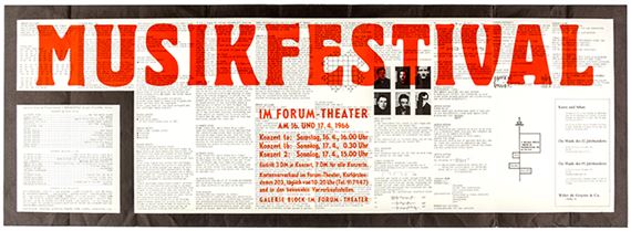 René Block | 2 Artworks at Auction | MutualArt