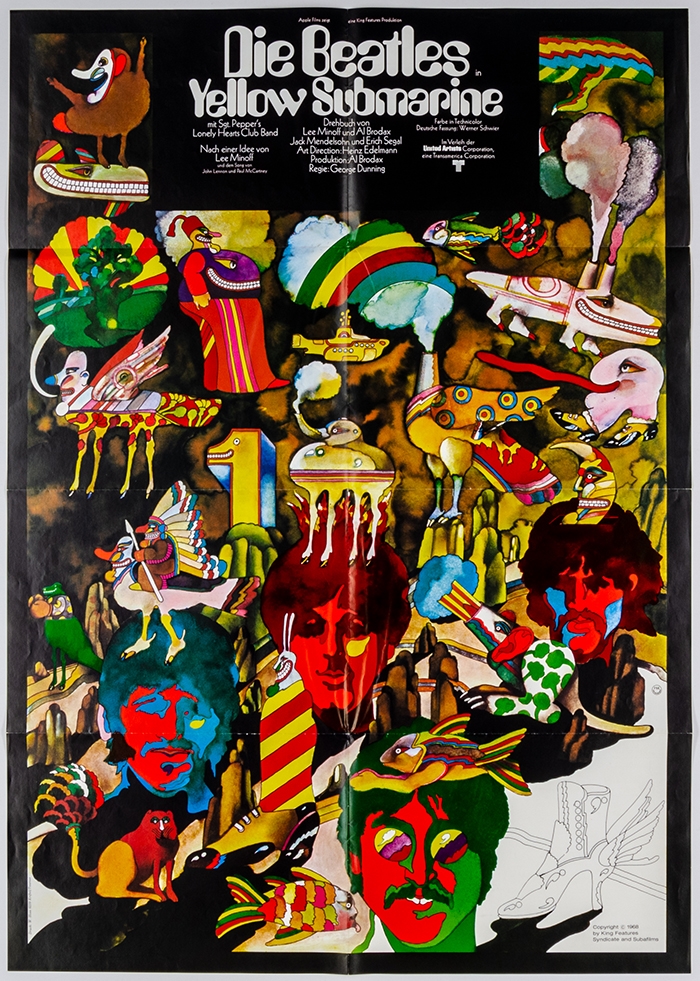 Heinz Edelmann | Yellow Submarine | MutualArt