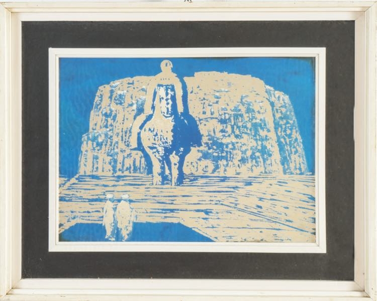 Salvatore Fiume | L’isola del cavallo di pietra (1972) | MutualArt