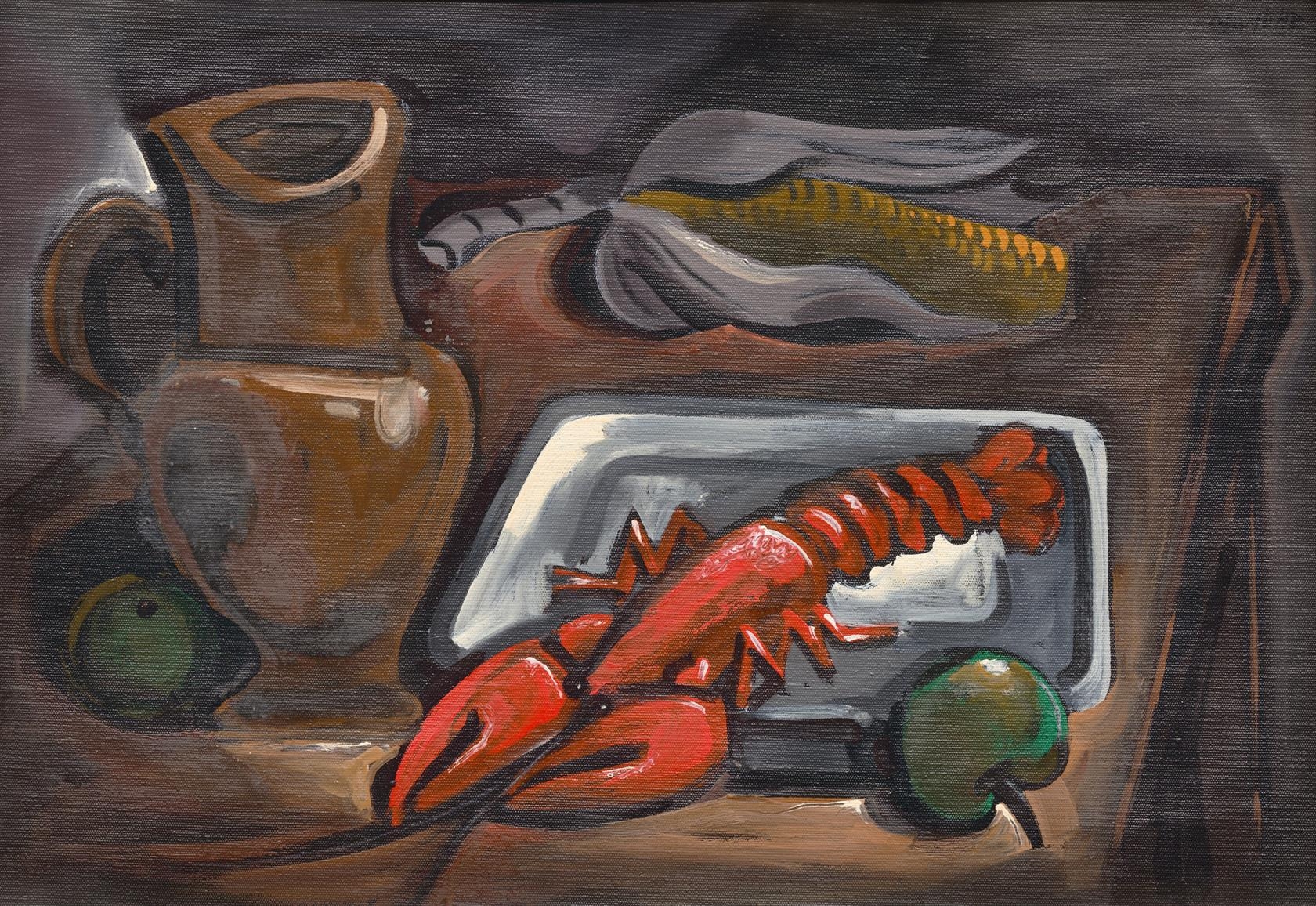 Zdeněk Sigmund | ZÁTIŠÍ S RAKEM | MutualArt