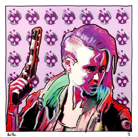 Karl Kox | Karl KOX - Cyberpunk Pink | MutualArt